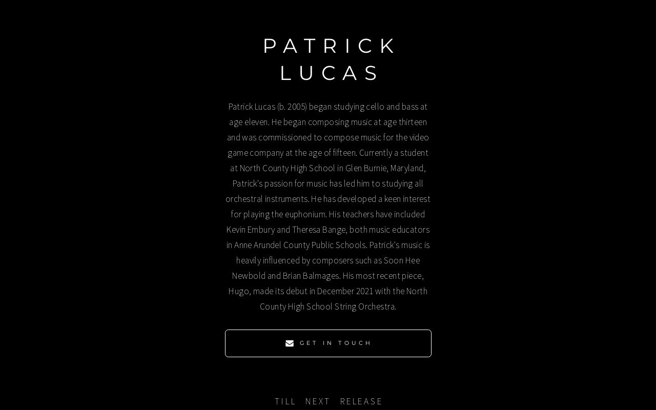 Patrick Lucas Composer